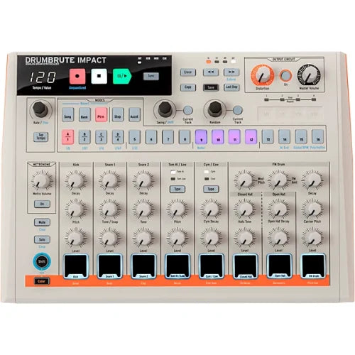 Arturia DrumBrute Impact 1984 Analog Drum Machine – Harry Green Music World