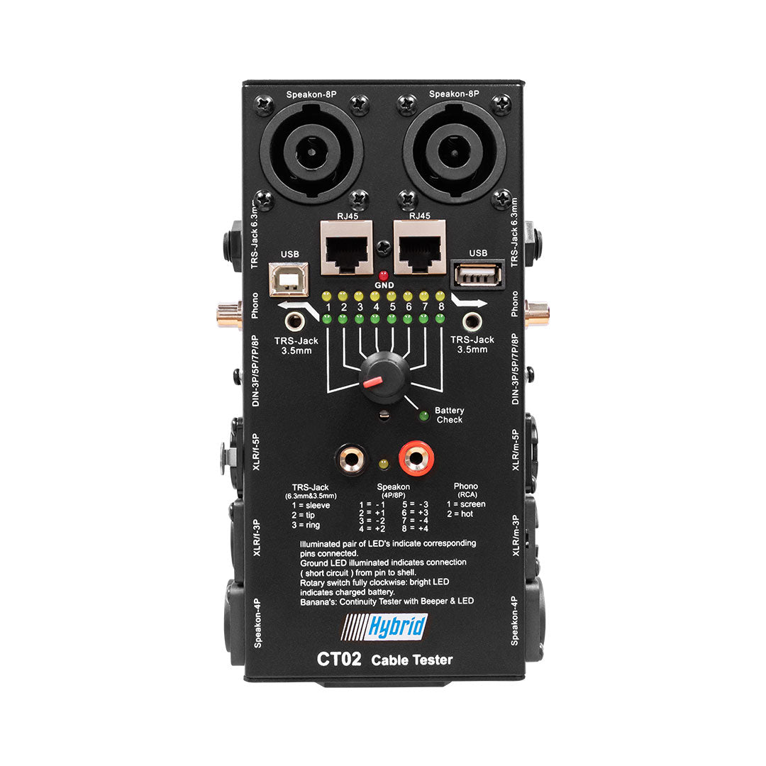 Hybrid CT02 – Multi-Port Cable Tester – Harry Green Music World